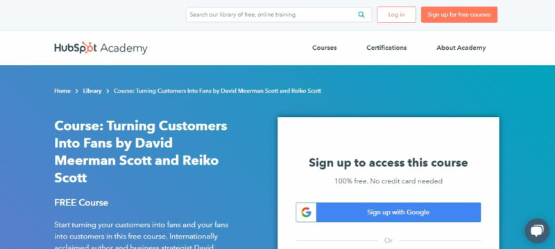 Course: Turning Customers Into Fans by David Meerman Scott and Reiko ...