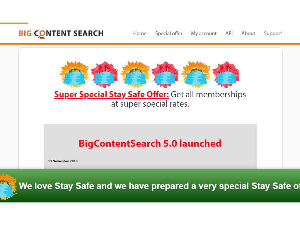 Big Content Search - Digital Marketing Supermarket