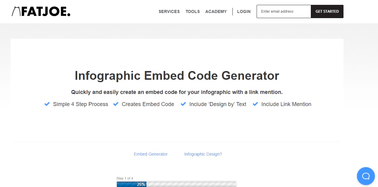 Infographic Embed Code Generator - Digital Marketing Supermarket