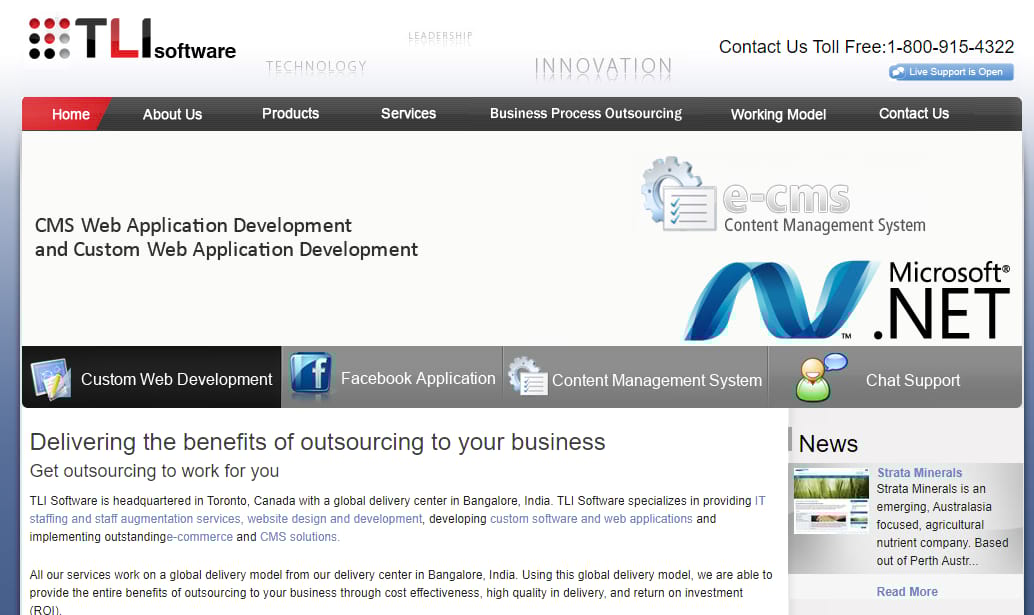 TLI Software - Digital Marketing Supermarket