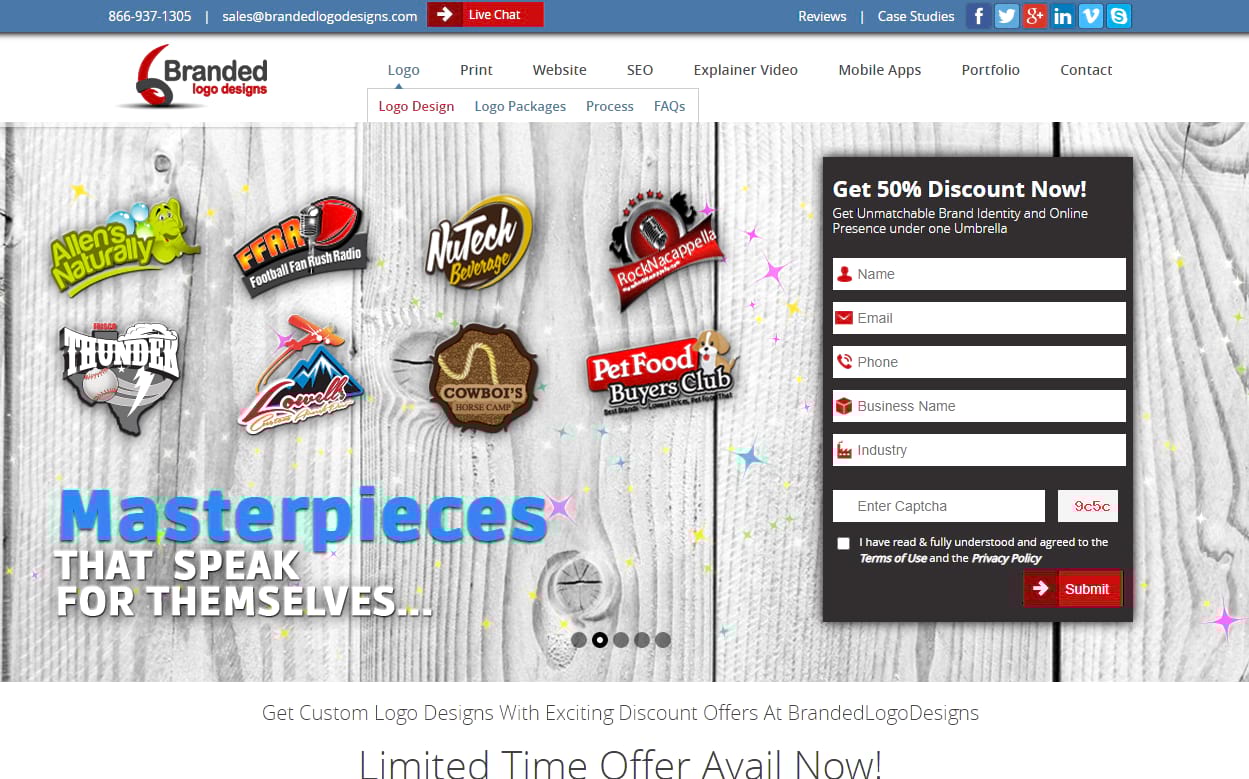 Branded Logo Designs - Digital Marketing Supermarket