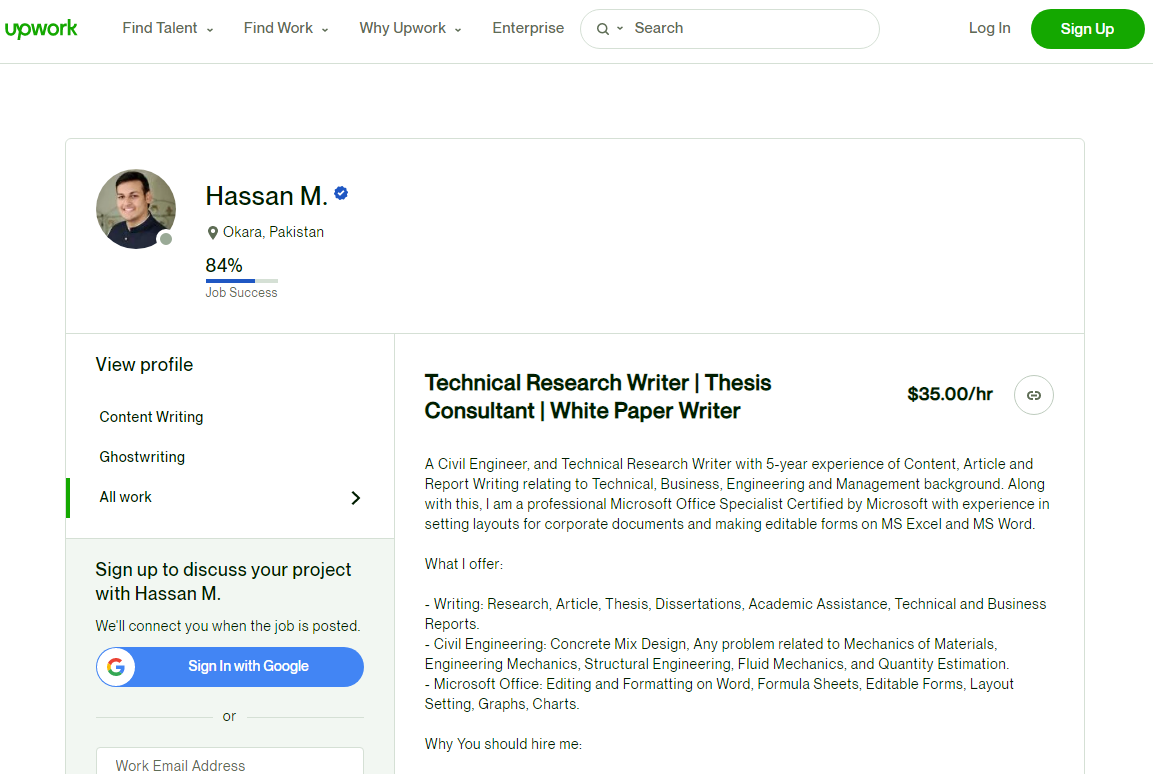 Hassan M. - Digital Marketing Supermarket