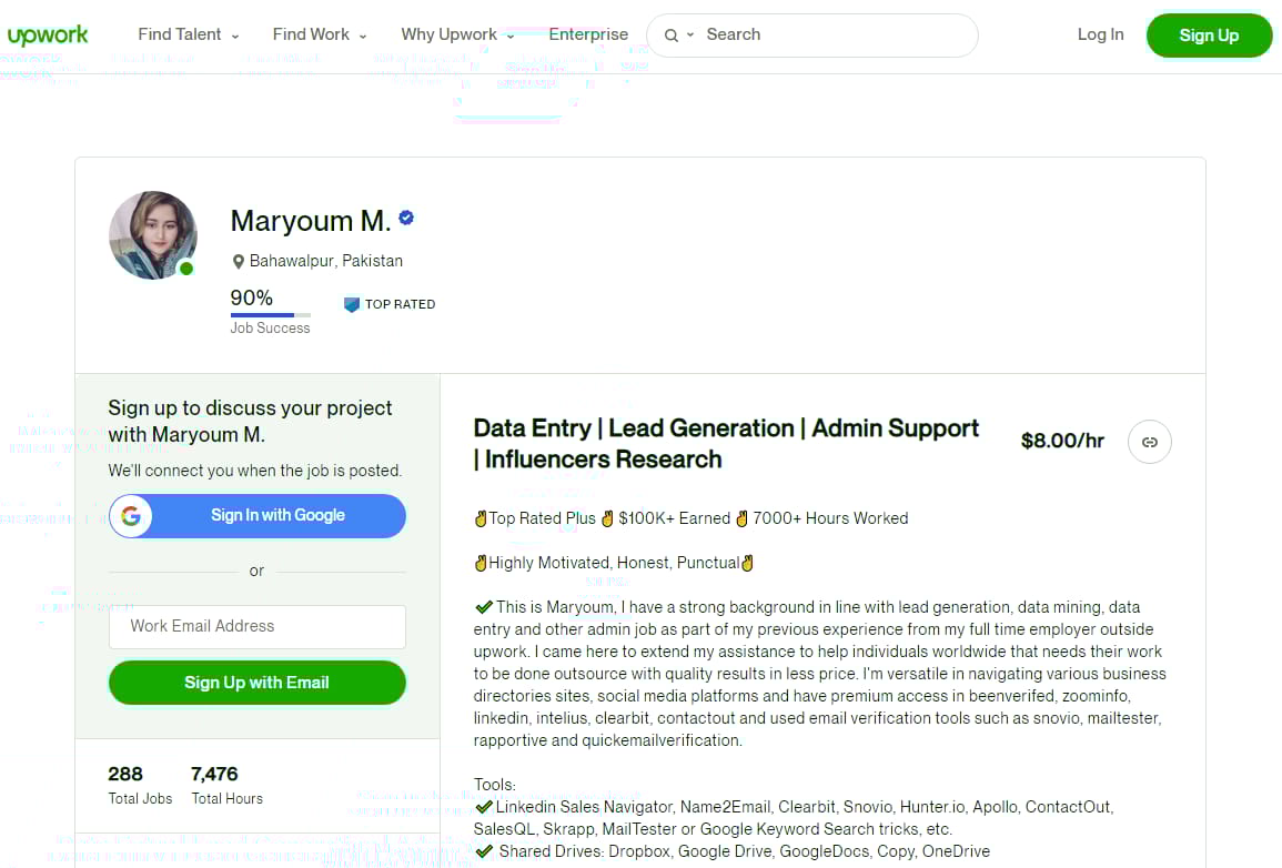 Maryoum M. - Digital Marketing Supermarket