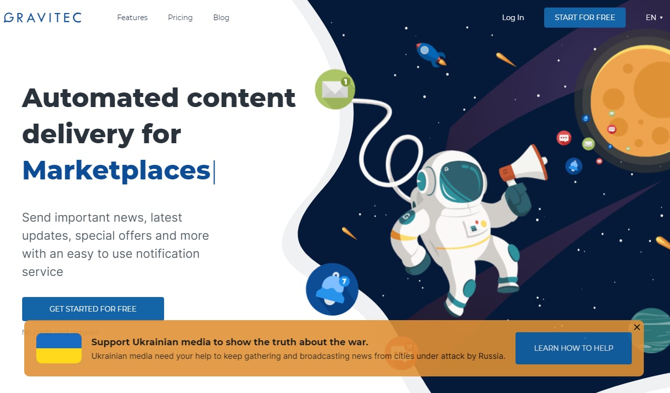 GRAVITEC - Digital Marketing Supermarket