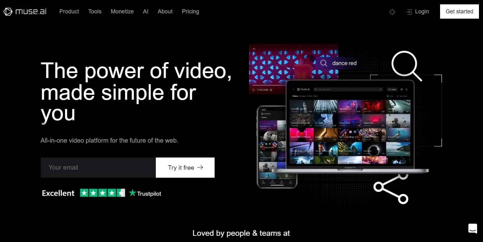 muse.ai - Digital Marketing Supermarket