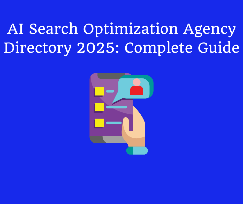 AI Search Optimization Agency Directory 2025: Complete Guide - Digital ...